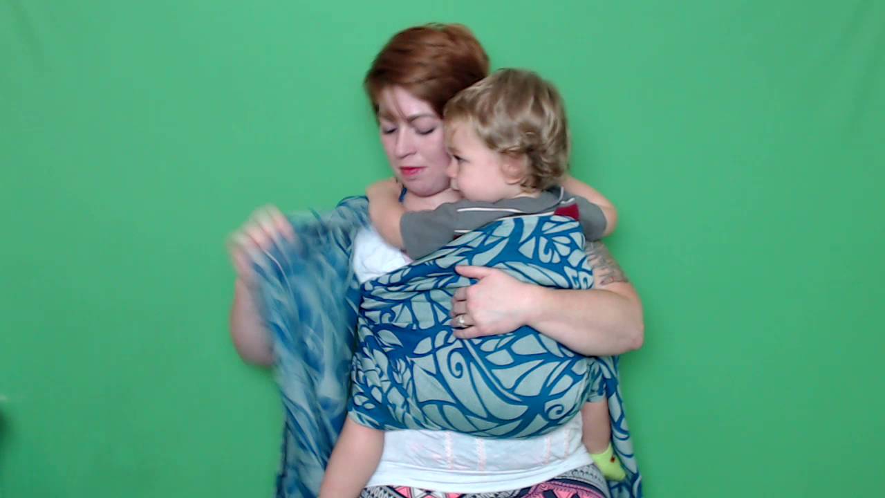 Front Wrap Cross Carry With a Poppins Finish - YouTube