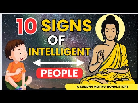 10 Signs Of Intelligent People | A Buddhist Motivational Story On ...