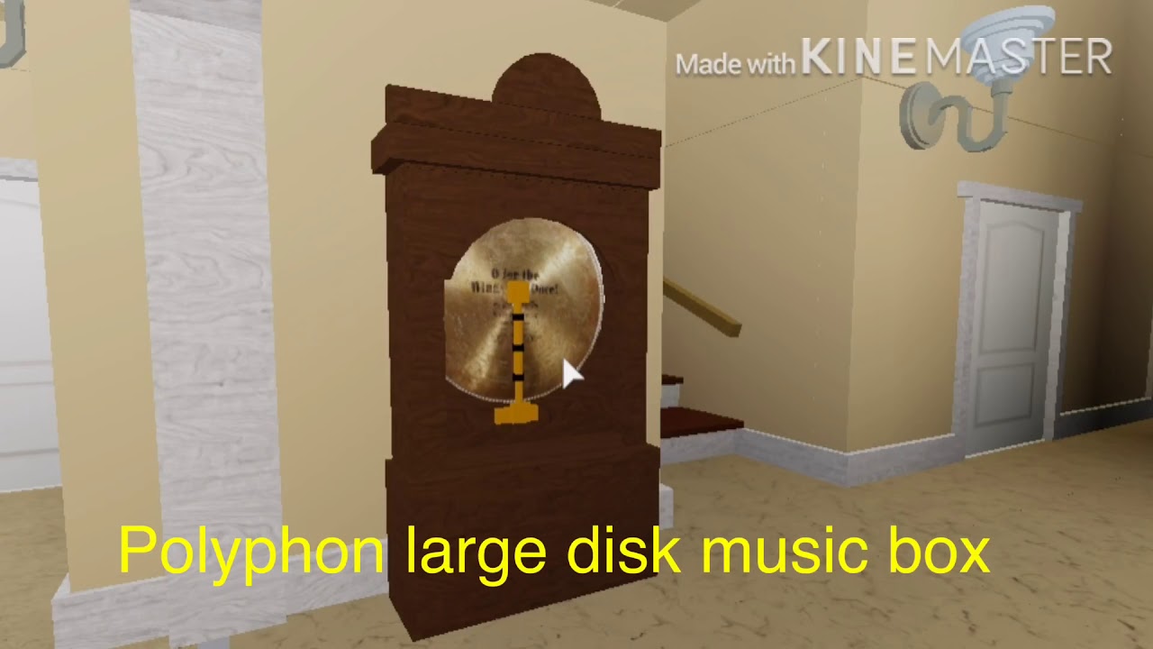 Polyphon large disk music box - YouTube