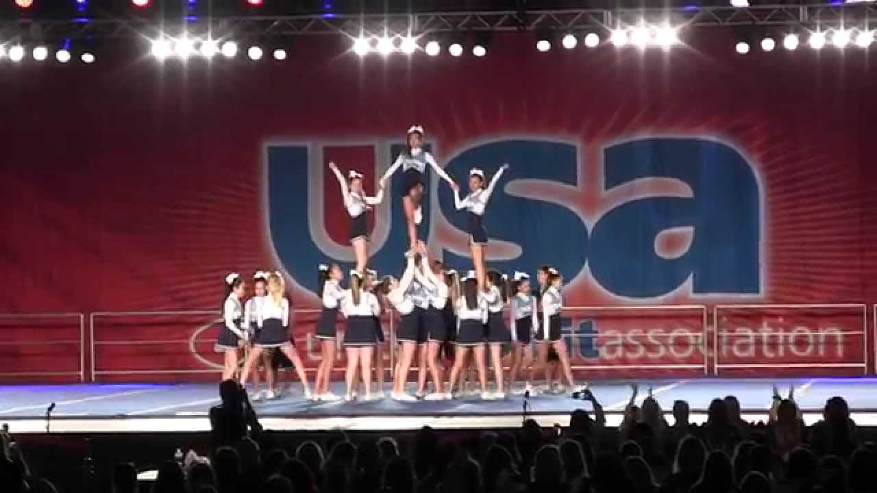 UHS JV/Frosh Cheer - USA Nationals 2015 - YouTube