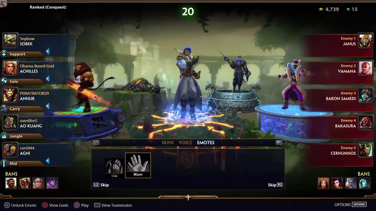 Smite Gold 1 Back - YouTube