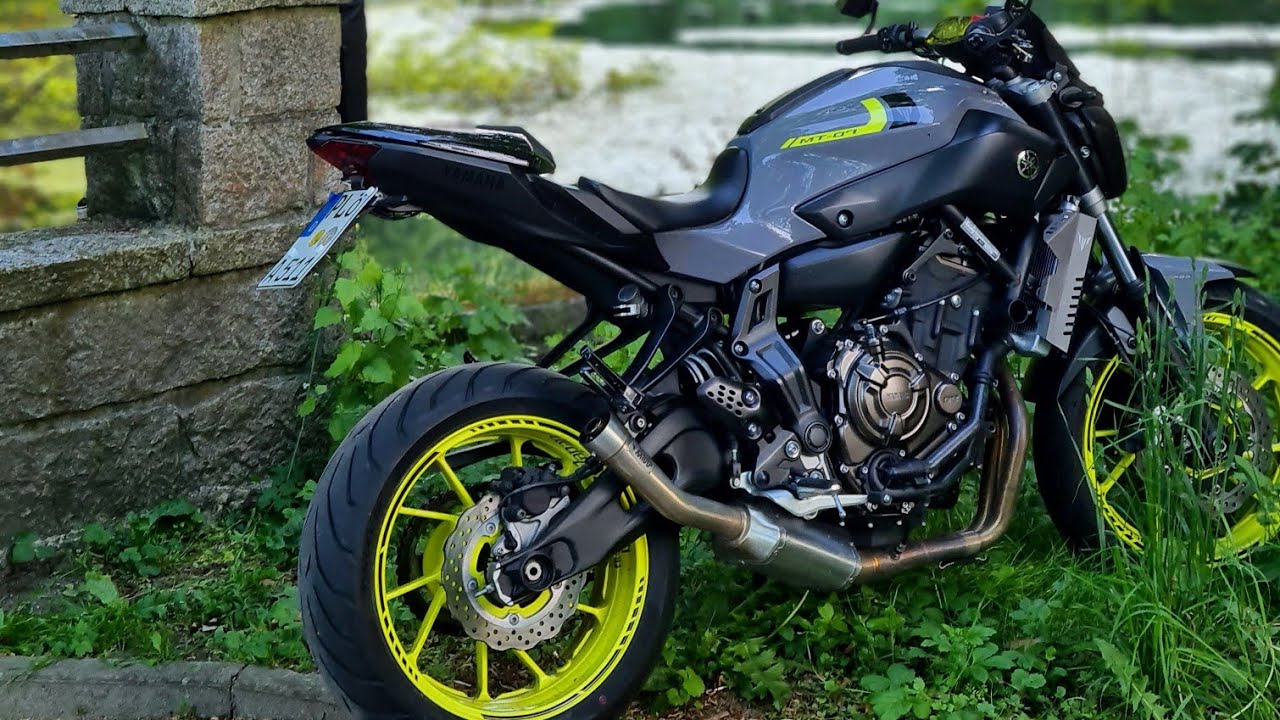 Yamaha MT-07 Acceleration 0-100 / Topspeed / 50-150 (48 PS) - YouTube