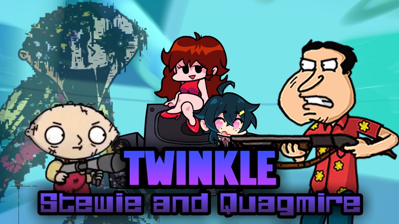 FNF Twinkle [ Vs KOU ] but Stewie and Quagmire sing it - YouTube