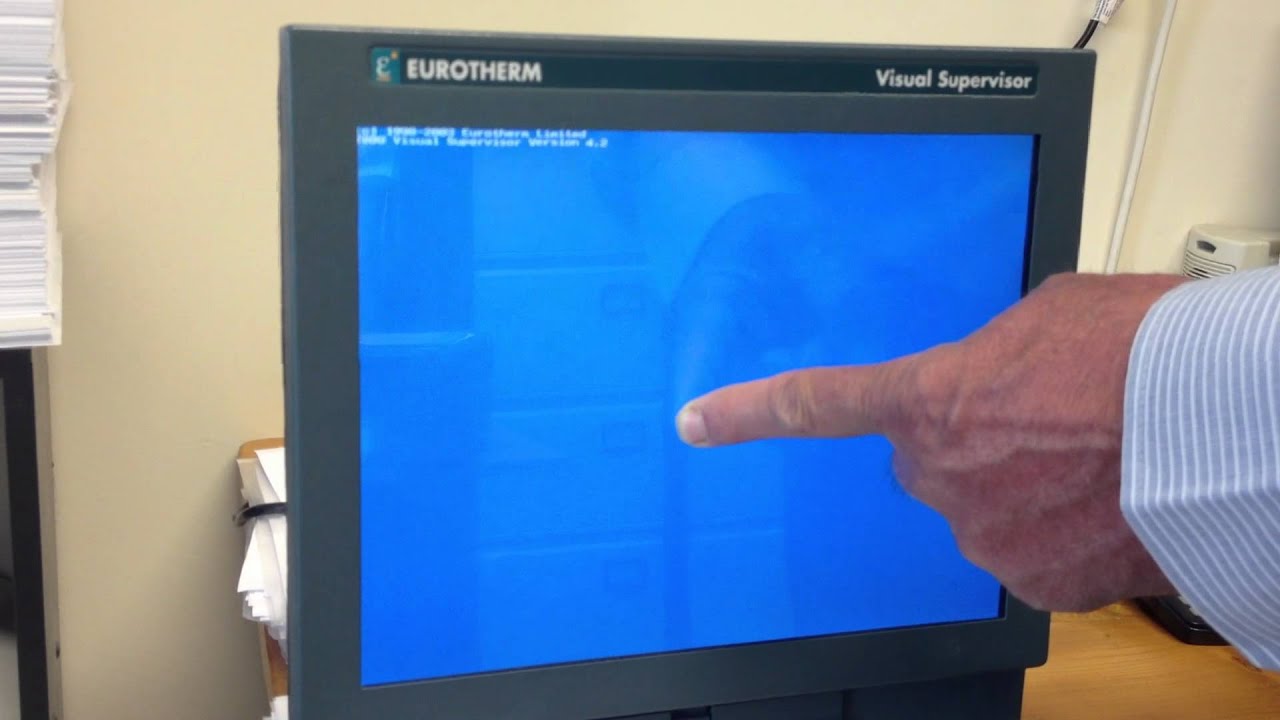 EUROTHERM T800 SCREEN CALIBRATION.MOV - YouTube