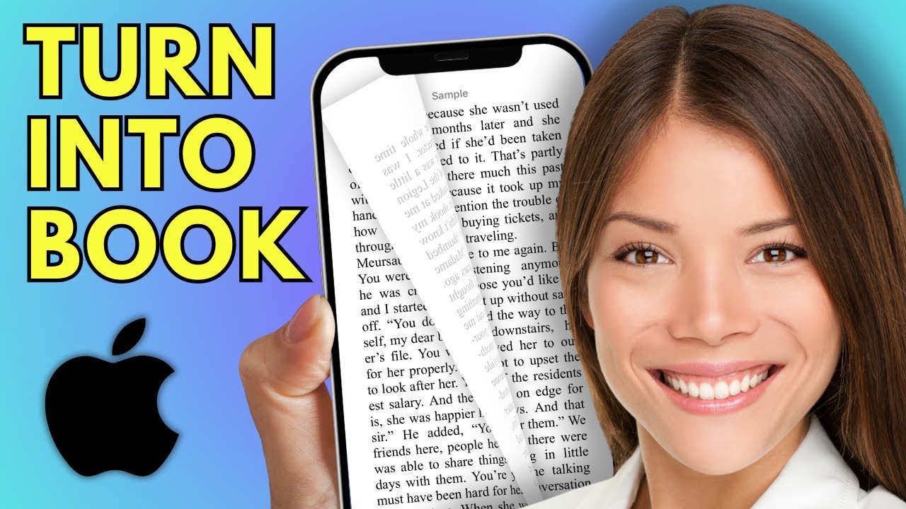 How To Transform iPhone Into A Book (Curl Pages) - YouTube