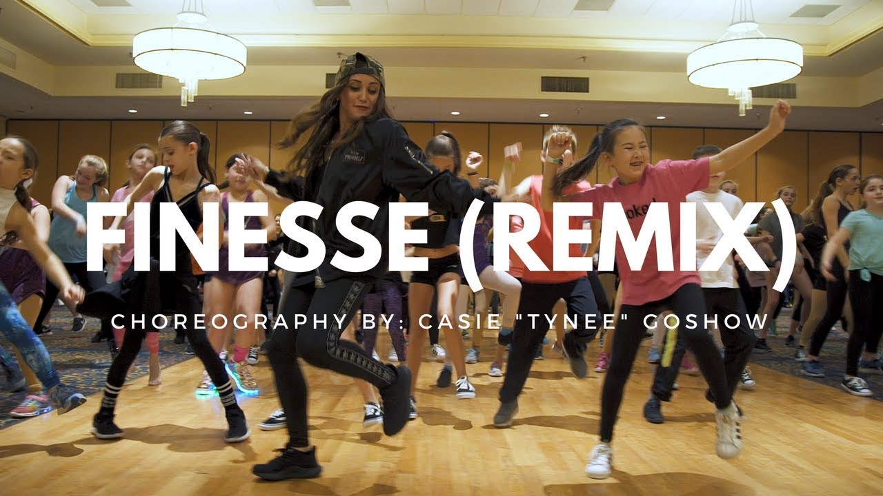 "Finesse Remix" | Bruno Mars ft Cardi B | Casie "Tynee" Goshow - YouTube