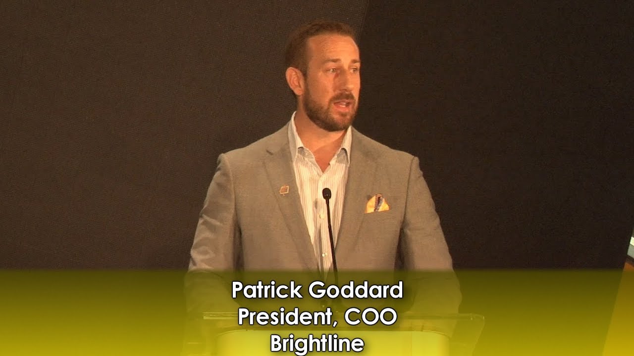 Miami Welcomes Brightline: President/COO Patrick Goddard - YouTube