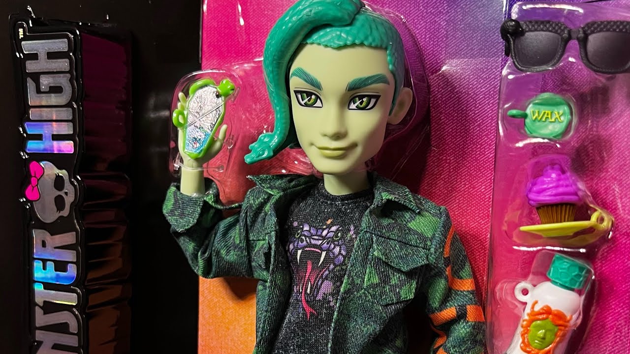 Monster High G3: Deuce Gorgon Doll Review - YouTube