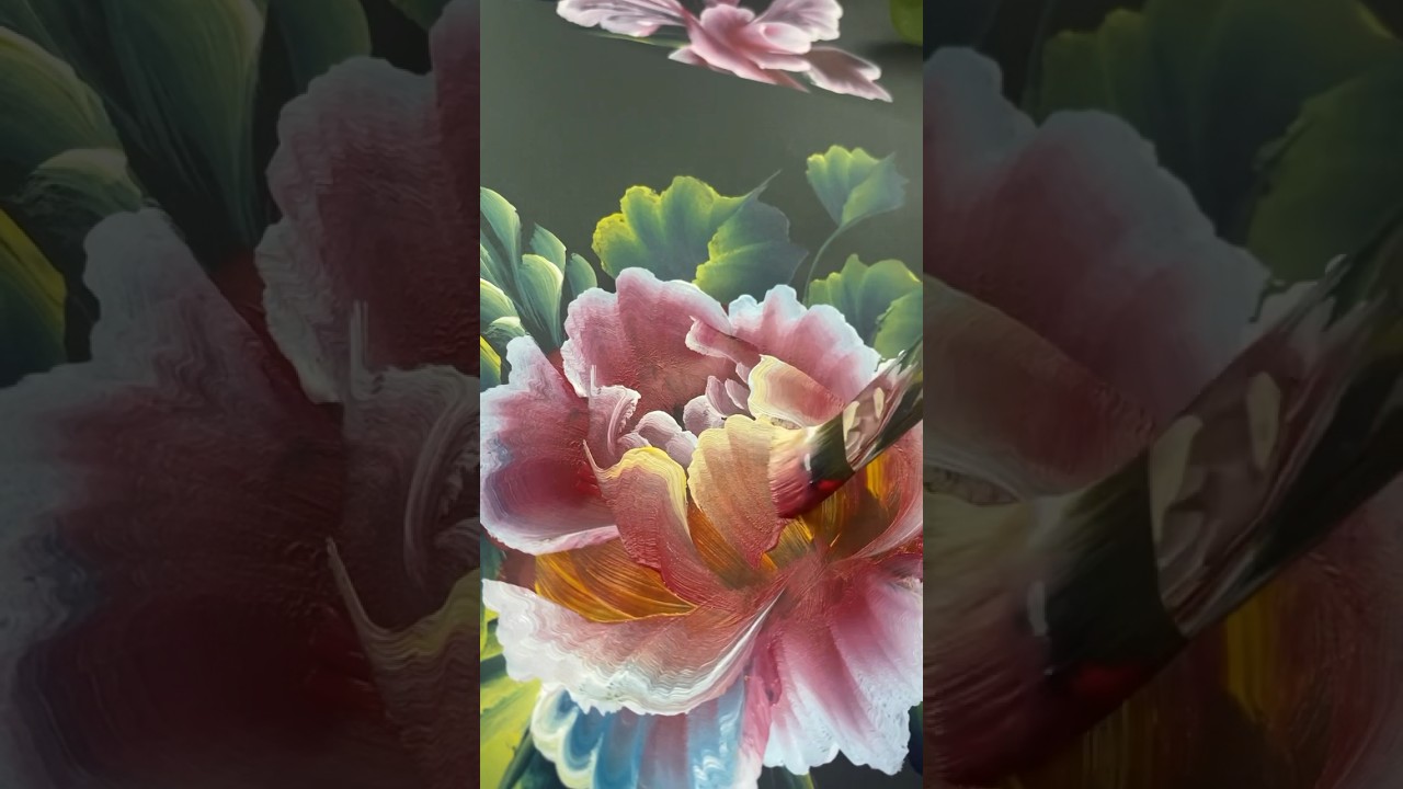 Easy One Stroke Painting - YouTube