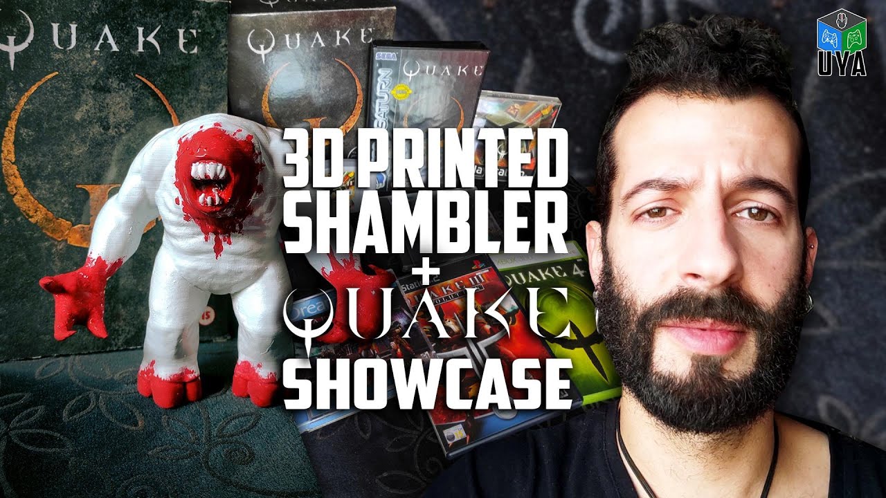 3D PRINTED SHAMBLER + RETROSPECTIVA QUAKE - YouTube