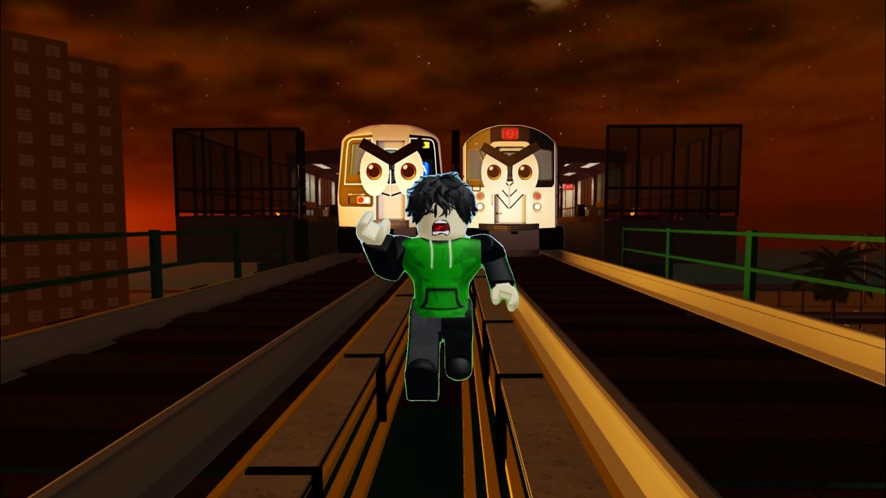 Having fun with some evil trains - YouTube