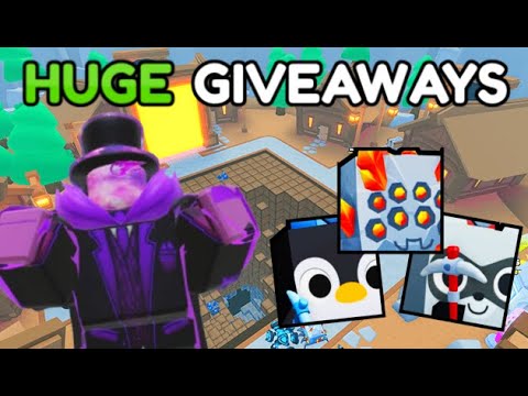 FREE HUGE GIVEAWAYS in Pet Simulator 99 Mine and Combine Update! - YouTube