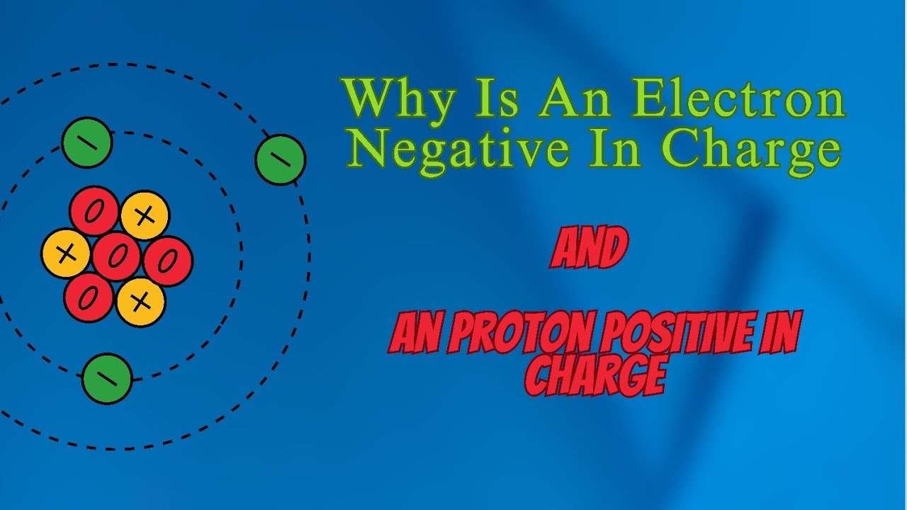 Why Is An Electron Negative In Charge - @electronxyz - YouTube