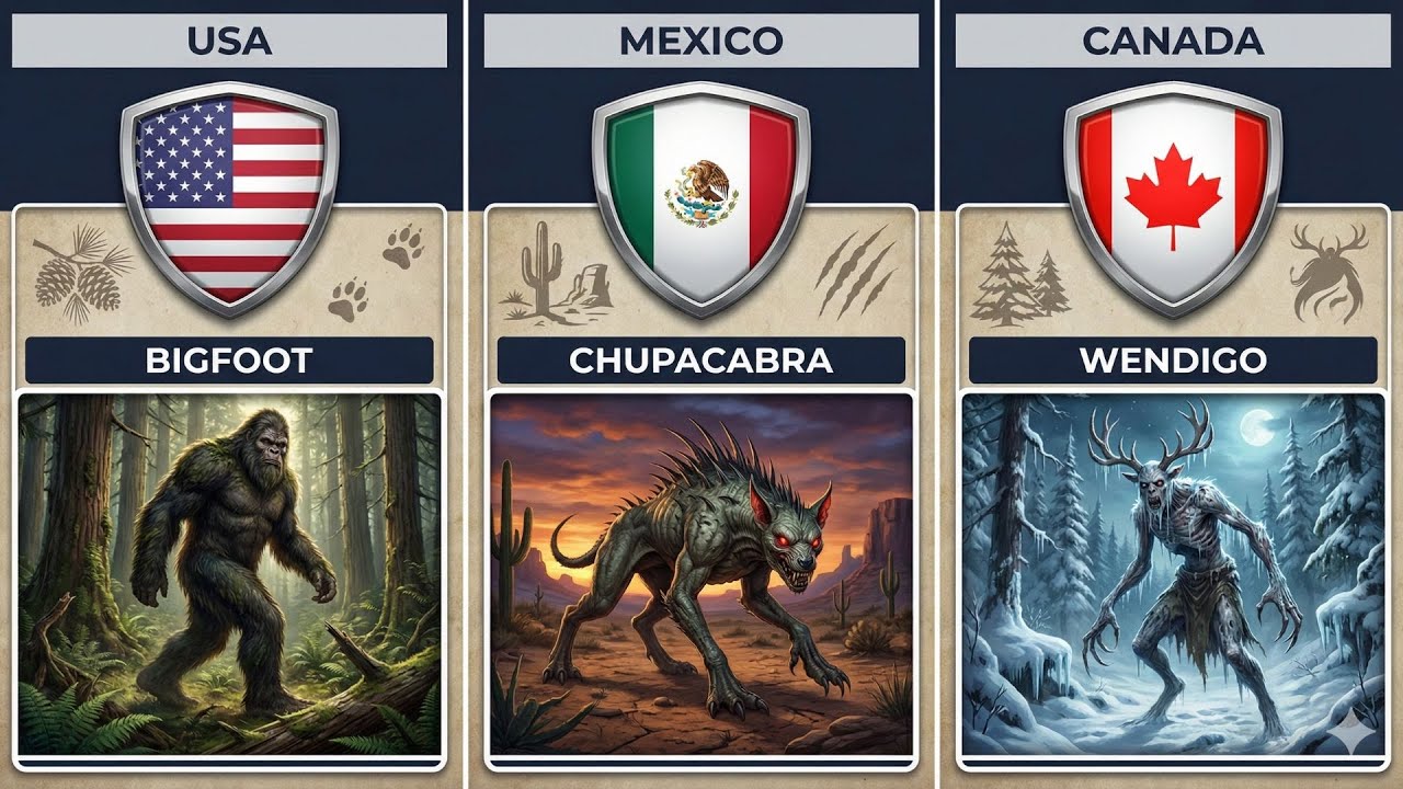 Most Popular Mythical Creature From Different Countries - YouTube