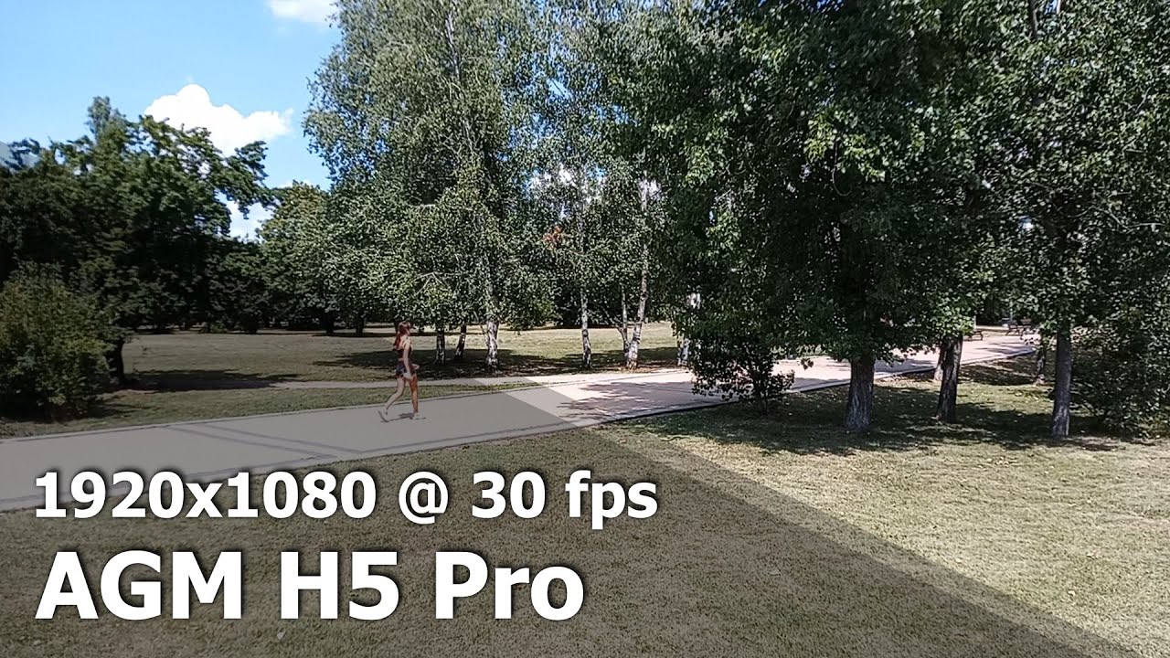 AGM H5 Pro - FHD (1080p) 30 fps camera video sample - YouTube