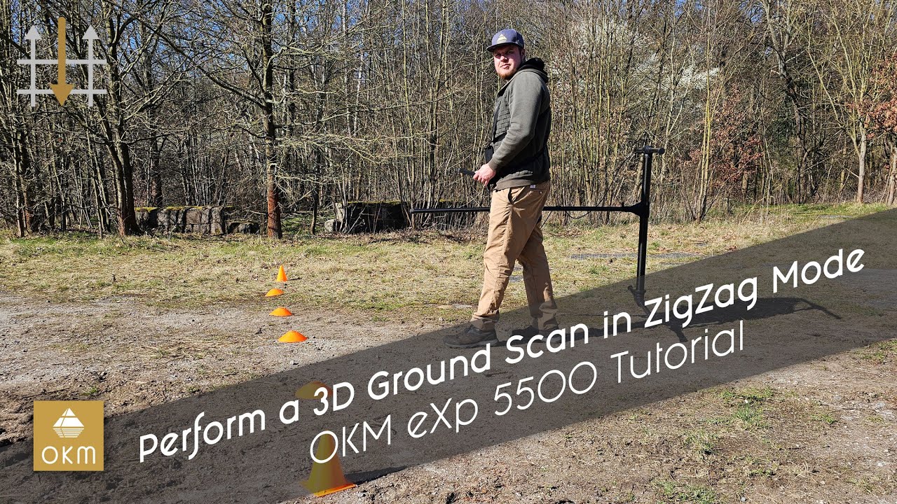 How to Perform a ZigZag 3D Ground Scan | OKM eXp 5500 Pro Tutorial ...