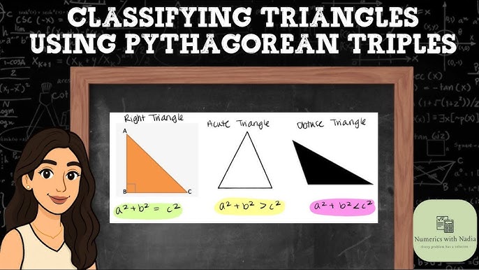 Obtuse Acute Right Triangles Pythagorean Theorem 8 3 Converse Of
