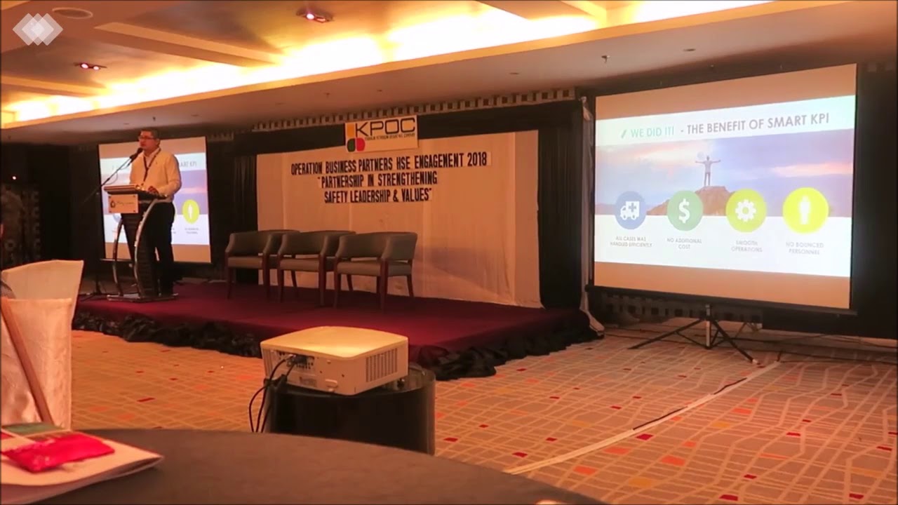 Slide presentation during KPOC HSE engagement, we won an award - YouTube