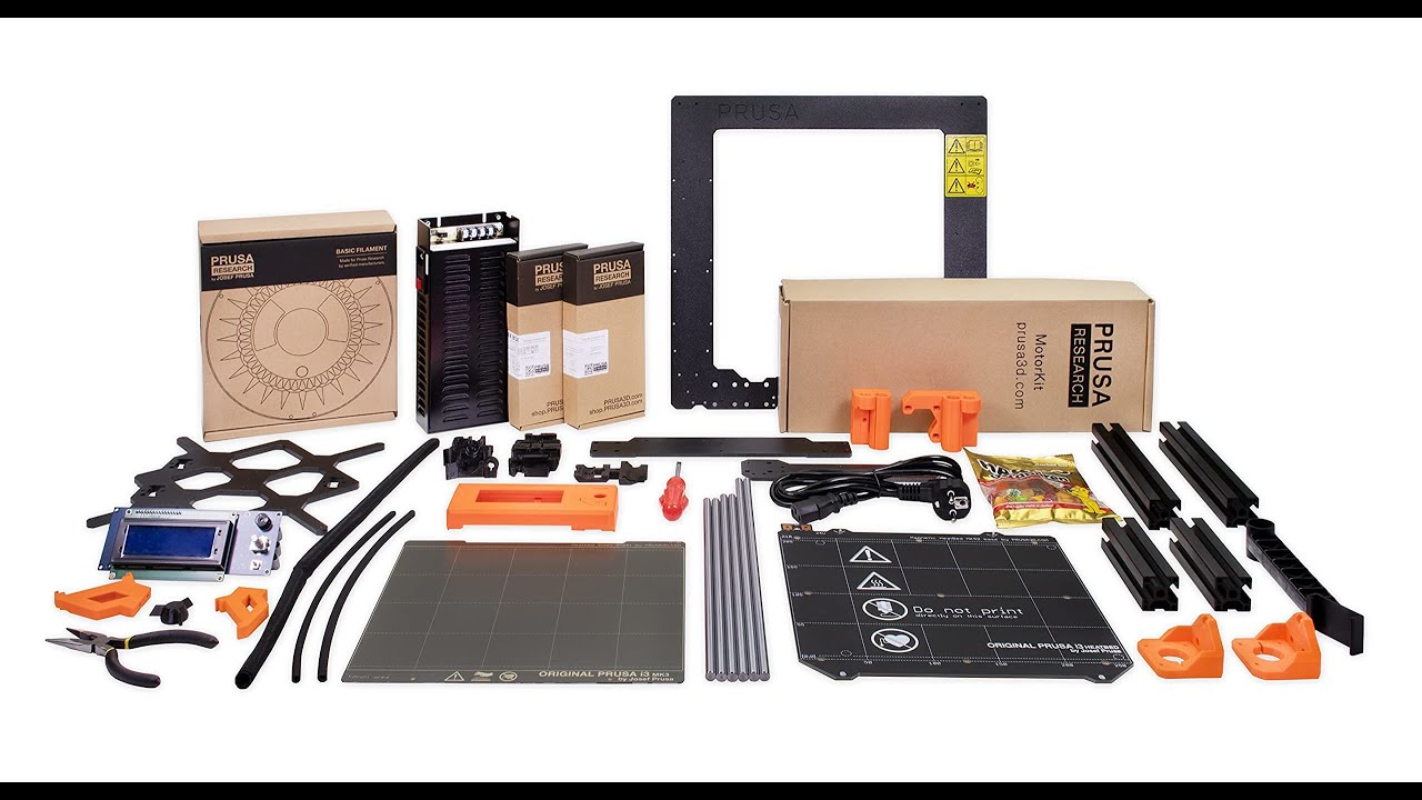 Assembling 2x Prusa MK3S+ 3D printers - YouTube