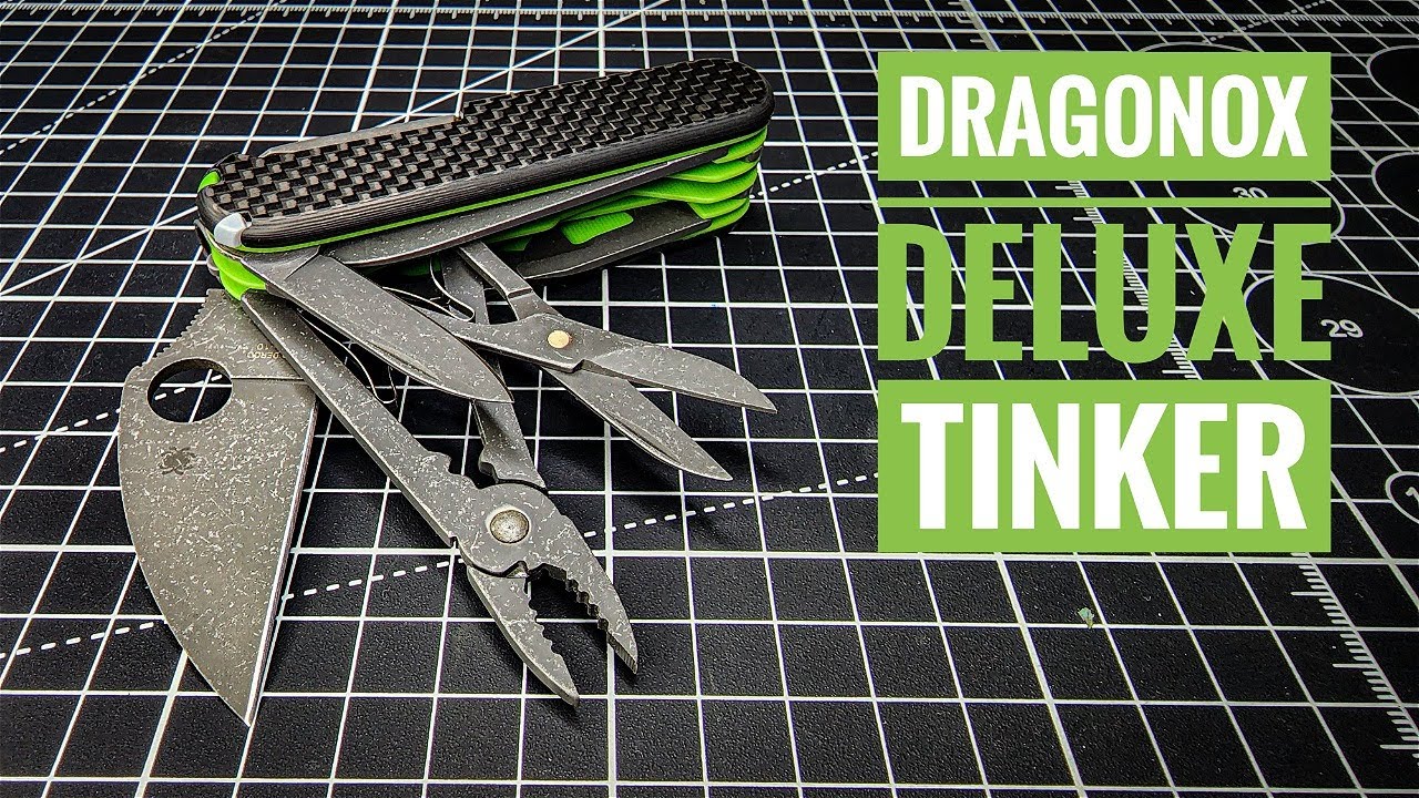 Custom Deluxe Tinker with Spyderco Dragonfly Wharncliffe - YouTube