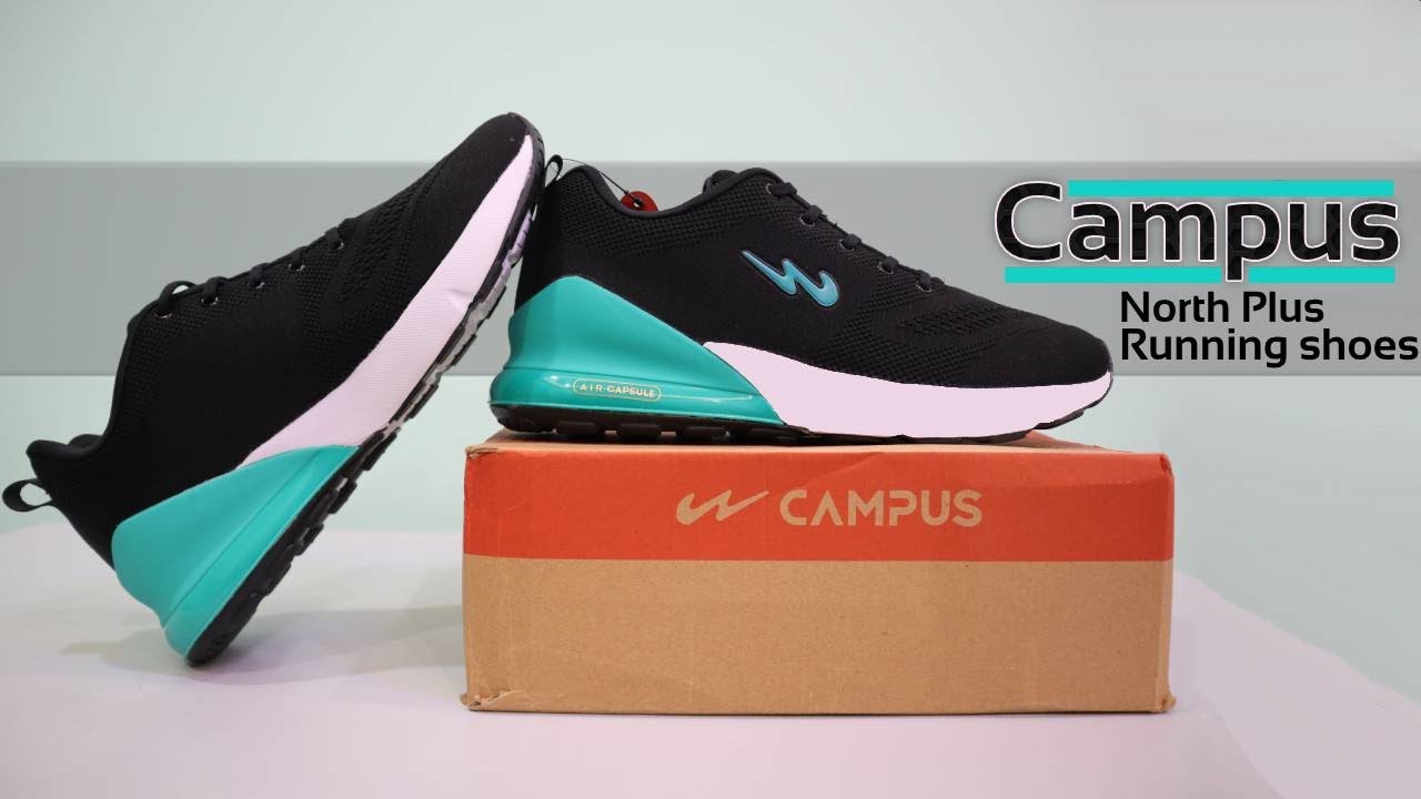 Campus North Plus Running shoes-Unboxing & Review! - YouTube