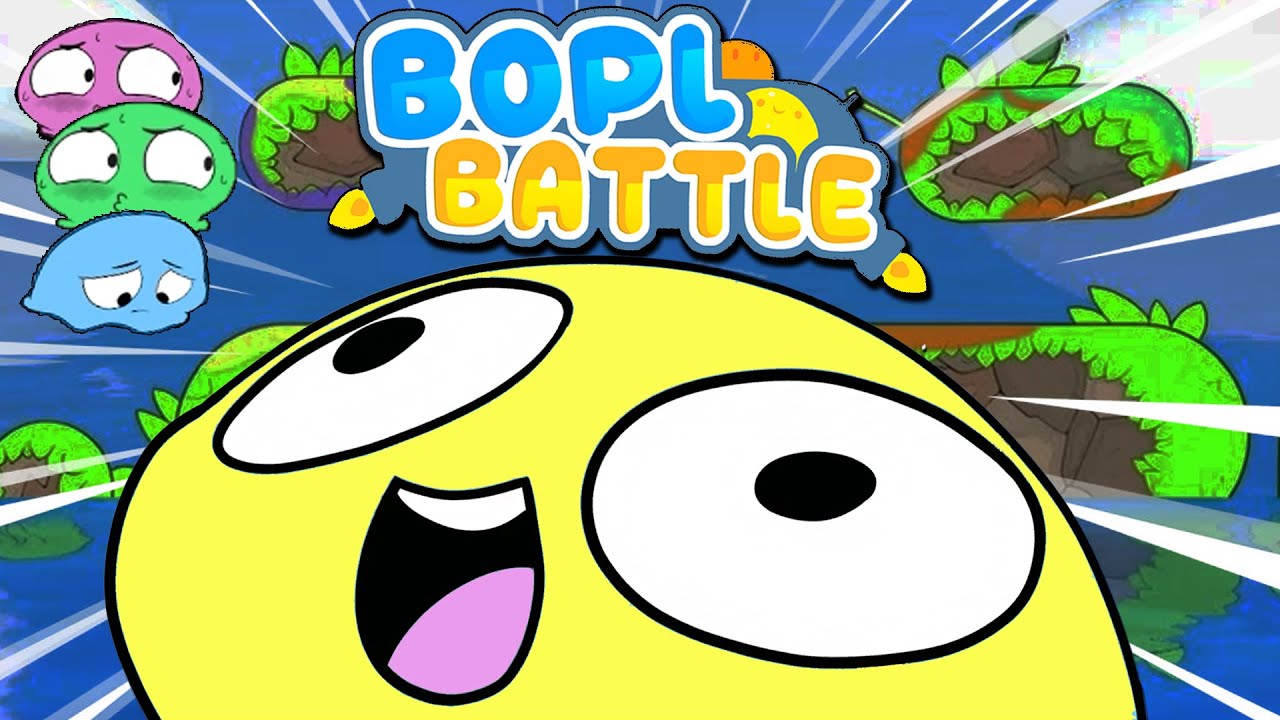 Fighting our friends in Bopl Battle! - YouTube