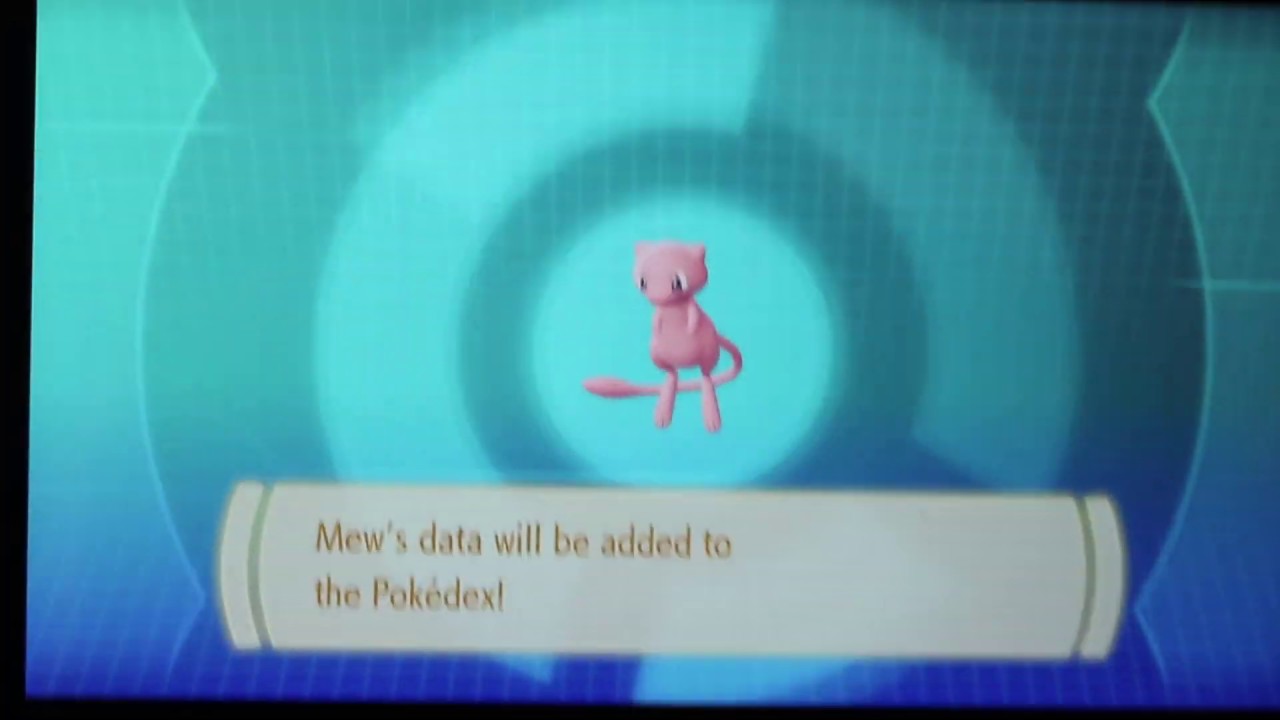 How To Get Mew In Pokemon Let's Go Pikachu & Eevee! - YouTube