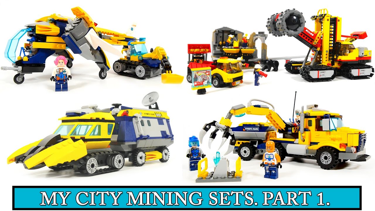 My mining sets. Part 1 - YouTube