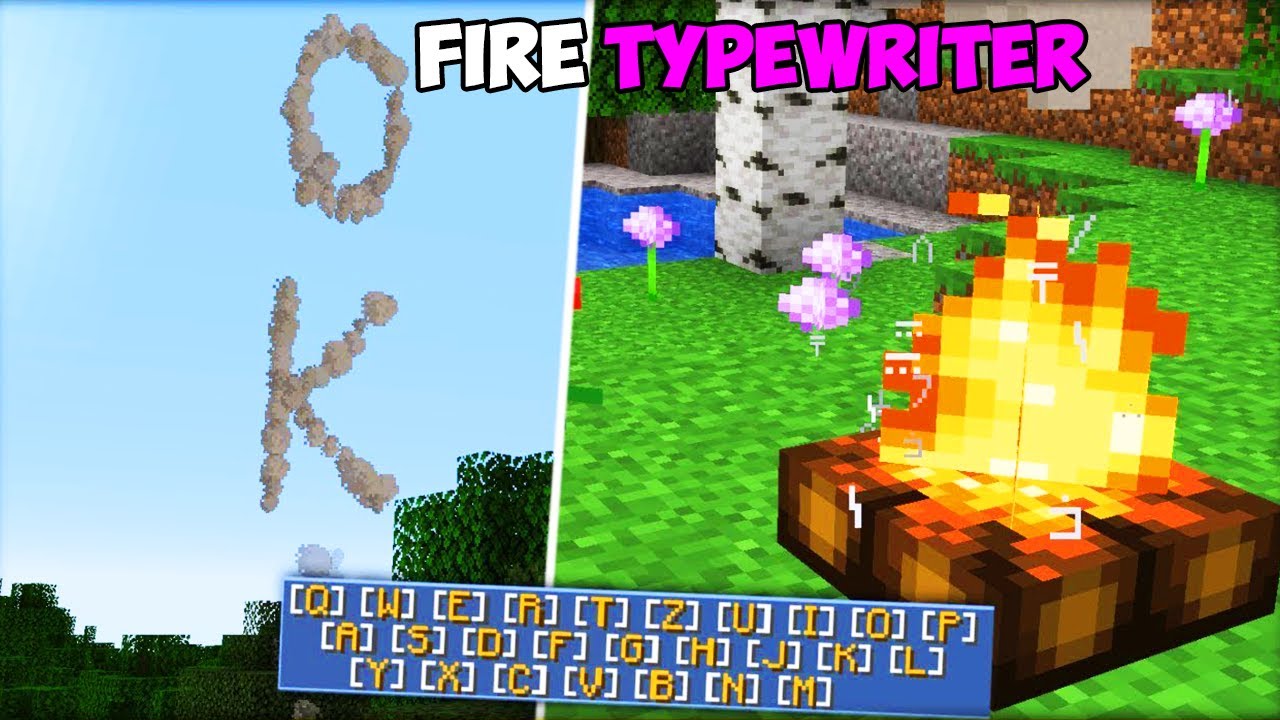 HOW TO WRITE ANY MESSAGE USING CAMPFIRE IN MINECRAFT 🤩😲| AMAZING ...