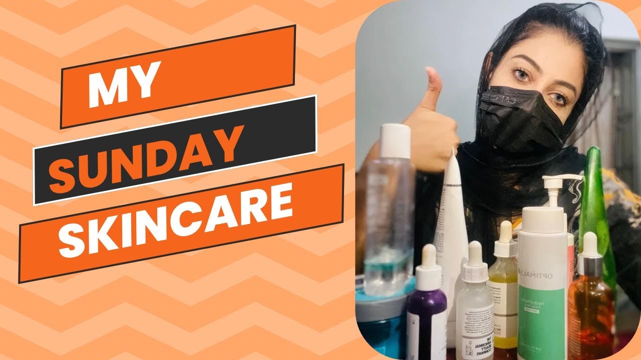 Sunday Skincare🌸💆‍♀️how I do my skin care??? Basic skincare steps 🌸 ️ ...