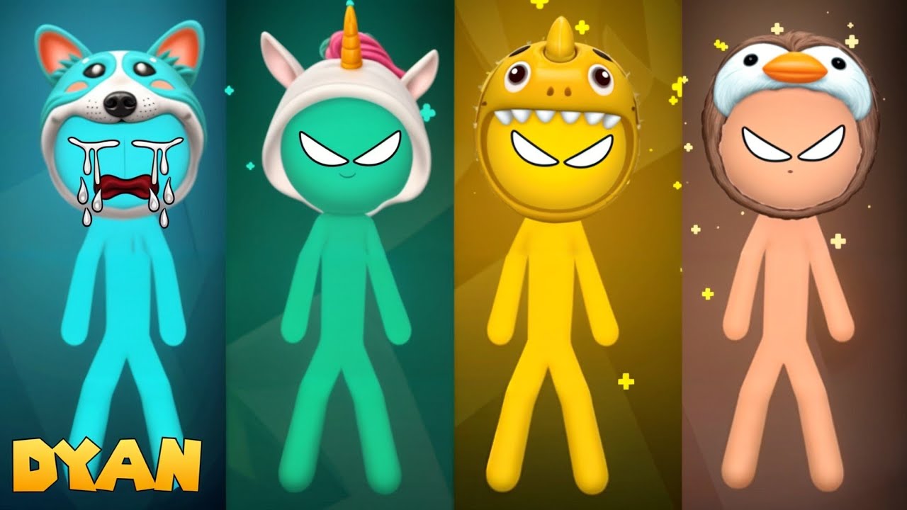 Stickman Playing Random MINIGAMES - Stickman Party 1 2 3 4 Player 2024 ...