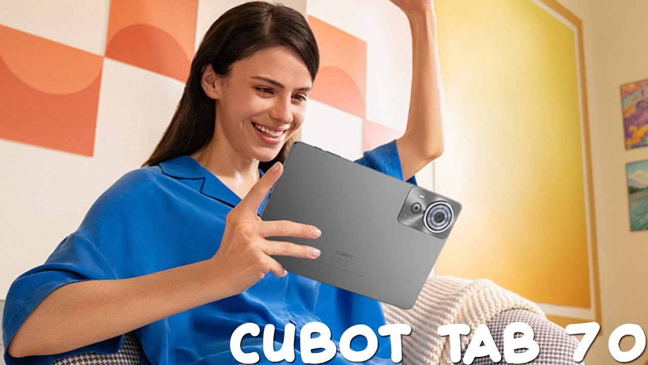 Cubot Tab 70 первый обзор на русском - YouTube