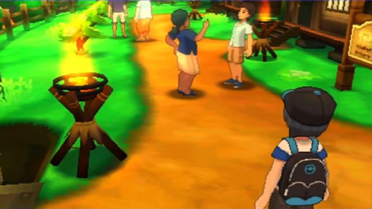 Pokémon Moon: Iki Town's Festival - YouTube
