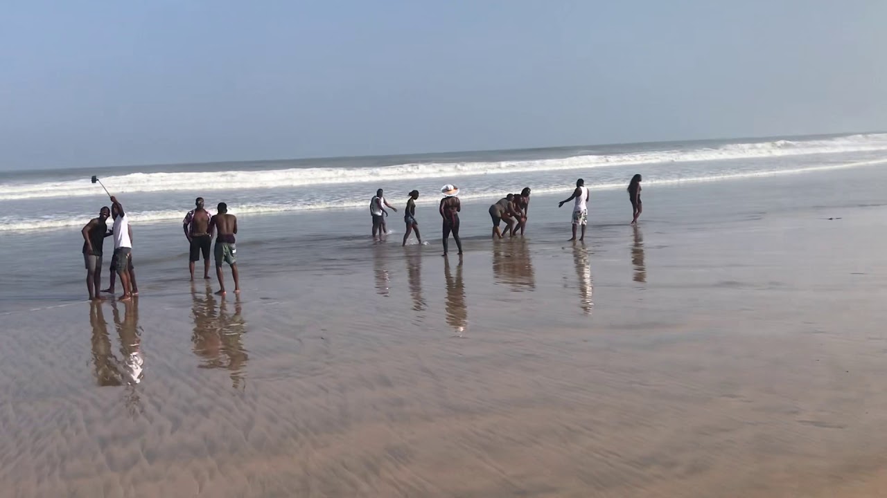 Labadi beach, Accra Ghana. - YouTube