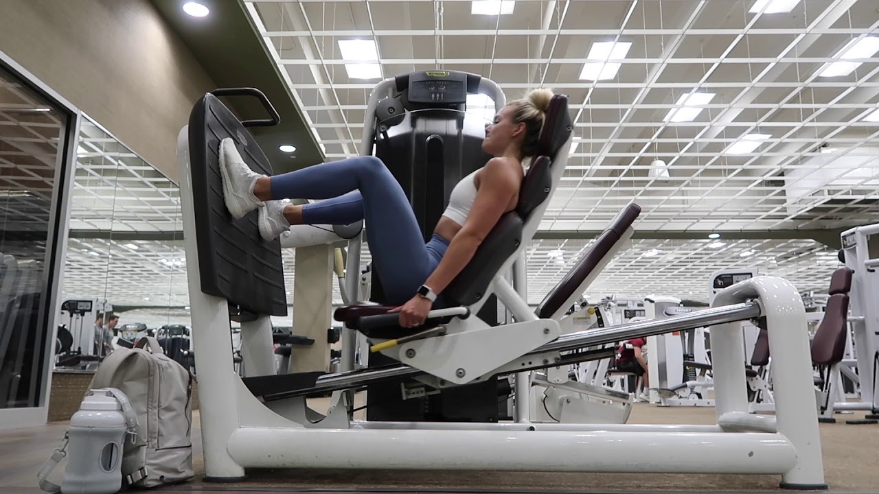 leg press with 5 second static hold - YouTube
