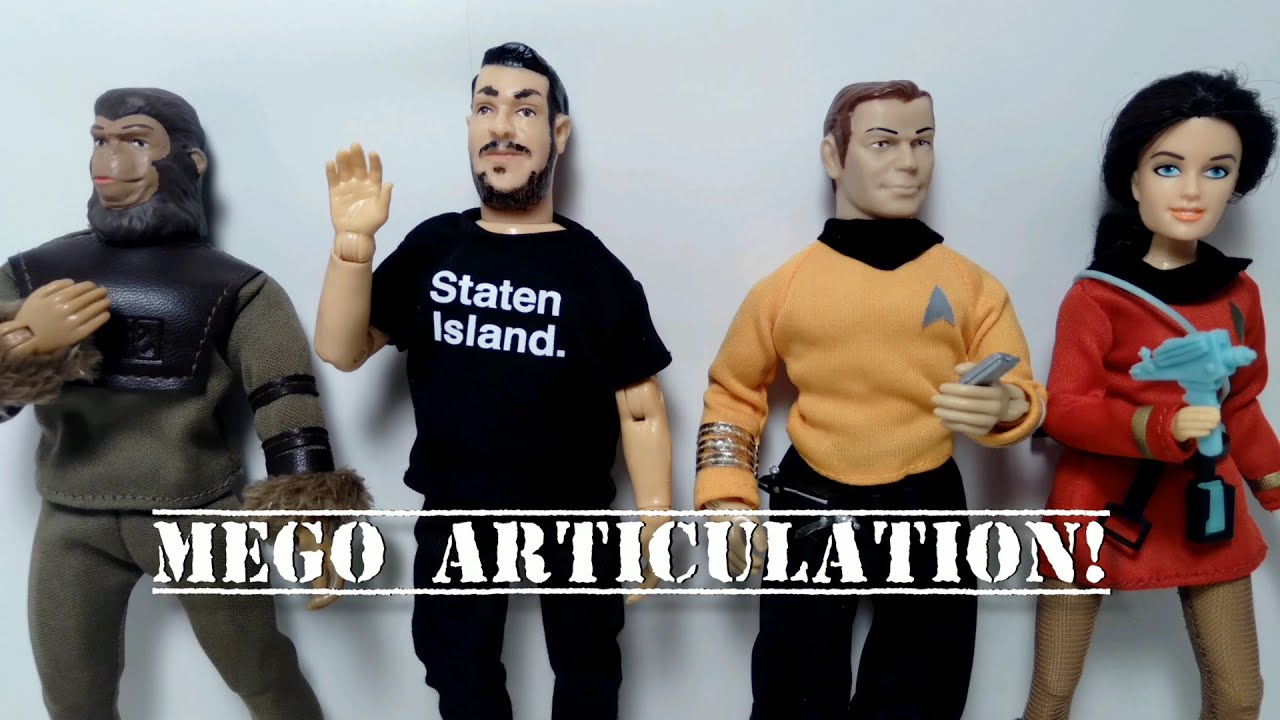 Mego Articulation Guide for 8" Action Figures - YouTube