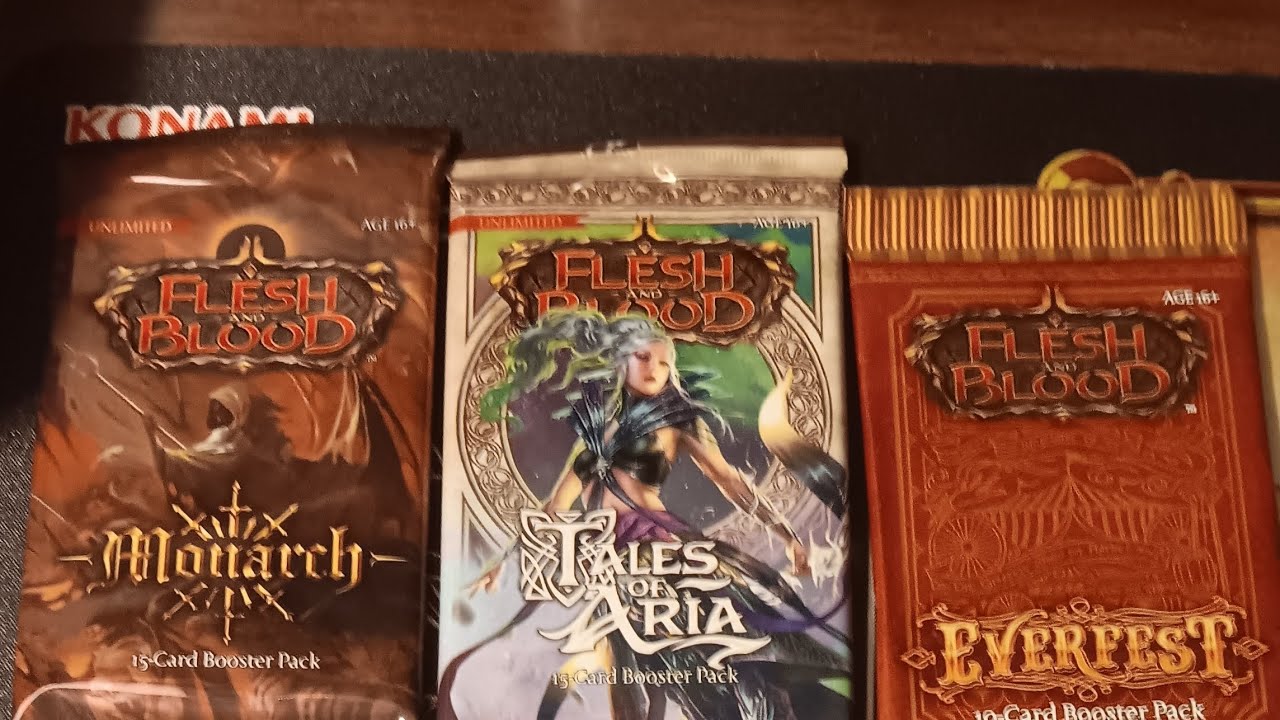 flesh and blood opening #fleshandbloodtcg #fab - YouTube