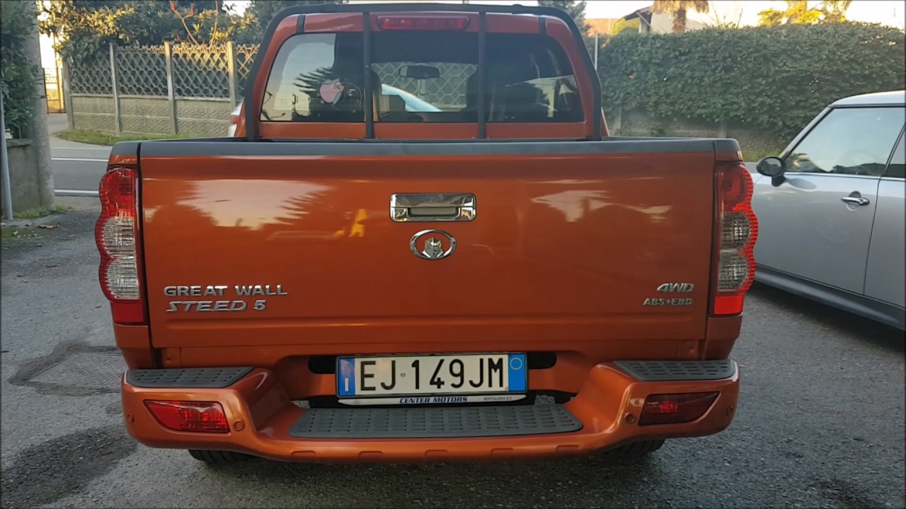 Great Wall Steed 5 Luxury Pick Up 4x4 - YouTube