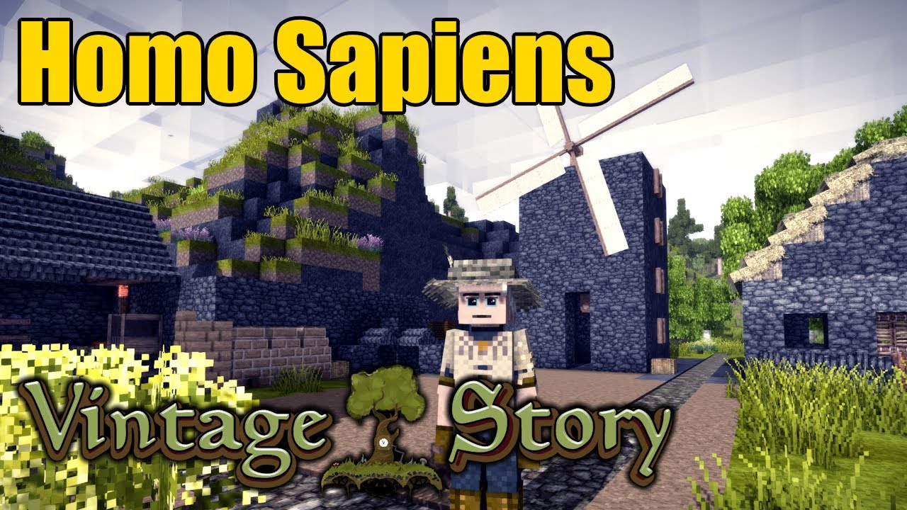 Wind Powered Helve Hammer | Vintage Story Homo Sapiens Survival 33 ...