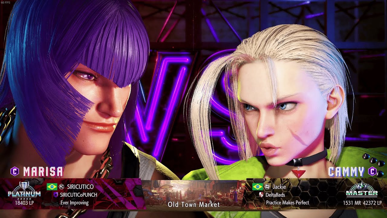 STF 6 (MARISA) VS MASTERS (CAMMY) I WANT TO PUNCH YOUR FACE STREET ...