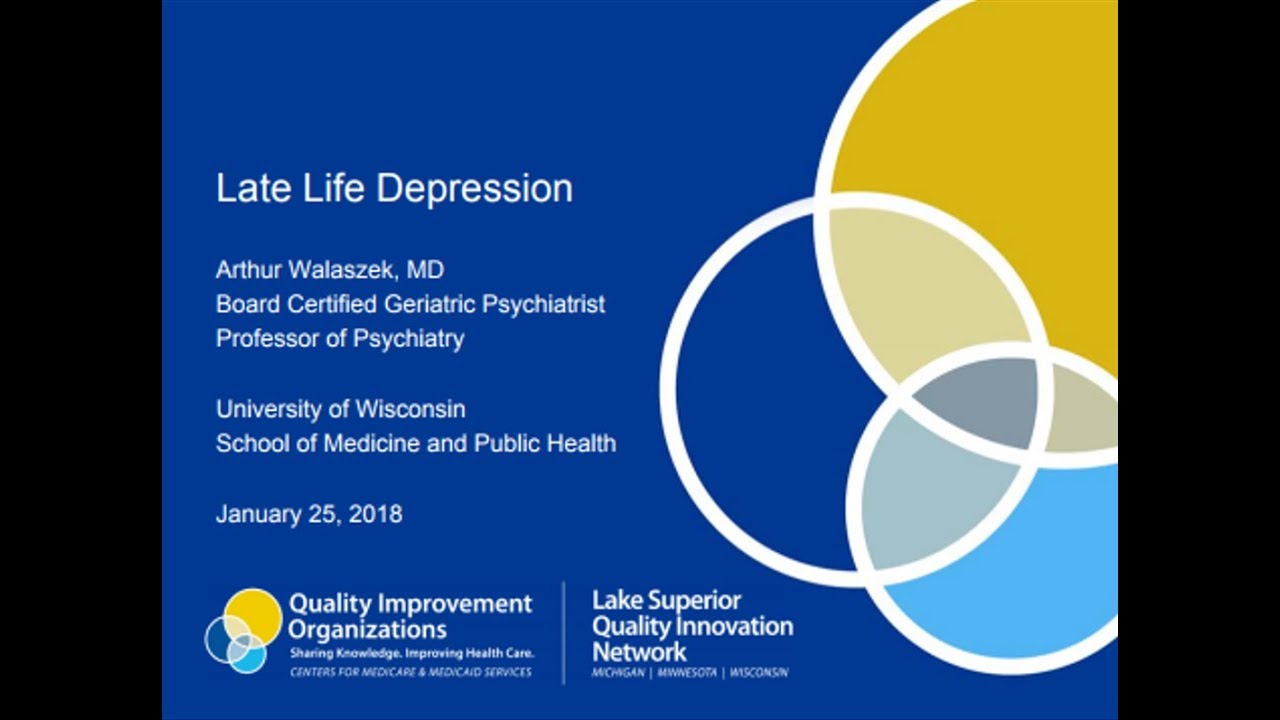 Late Life Depression - YouTube