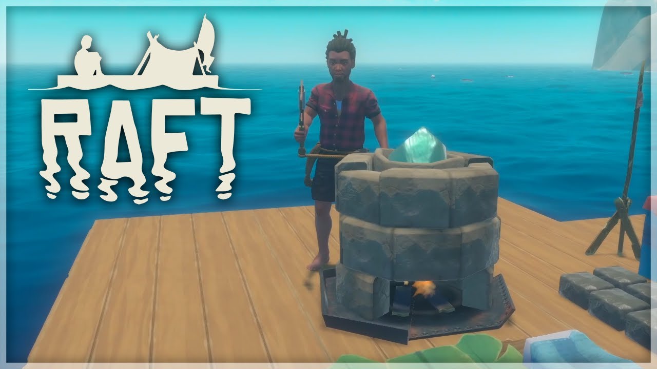 Smelting Iron, Copper And Making Vine Goo With Our New Furnace | Raft ...