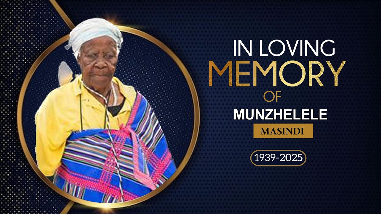 FUNERAL SERVICE OF MUNZHELELE MASINDI - YouTube