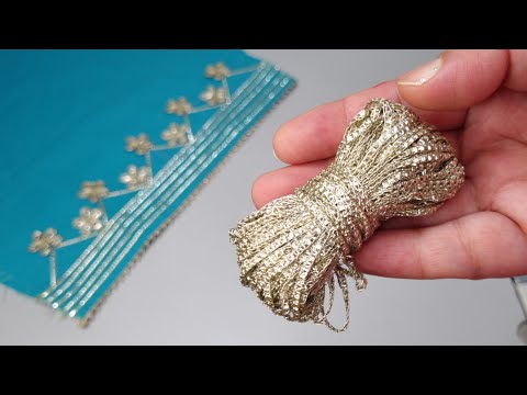 Golden Dori और Simple Patchworkसे बनाएं ख़ूबसूरत Design/ Beautiful ...