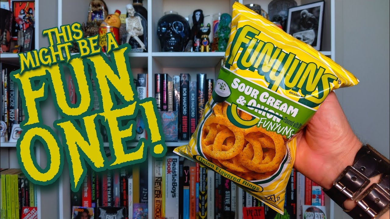 Is It Any Good? | Sour Cream & Onion Funyuns Review - YouTube