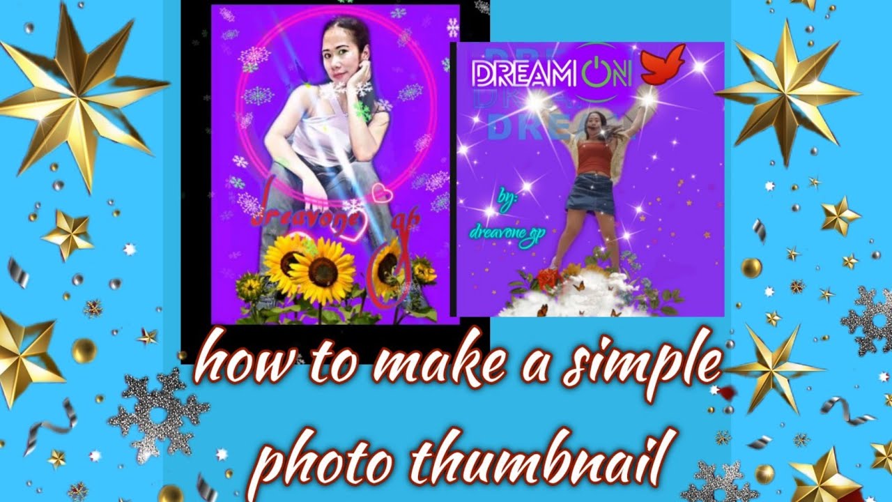 how to make a simple photo thumbnails with motion by/Dreavone gp/ - YouTube