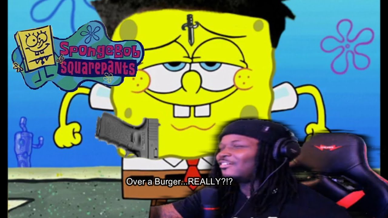 SPONGE WITH A GLOCK!!! - YouTube