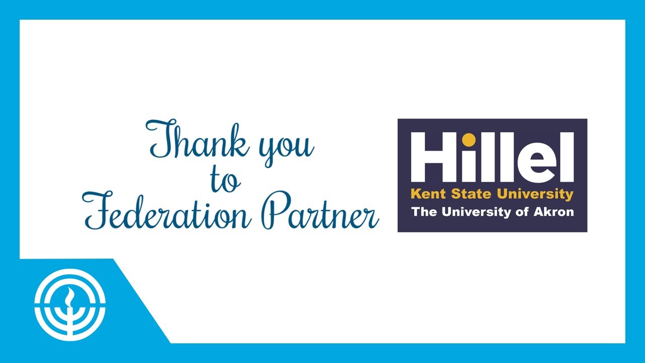 Recognizing Our Partner, Hillel at Kent State University - YouTube