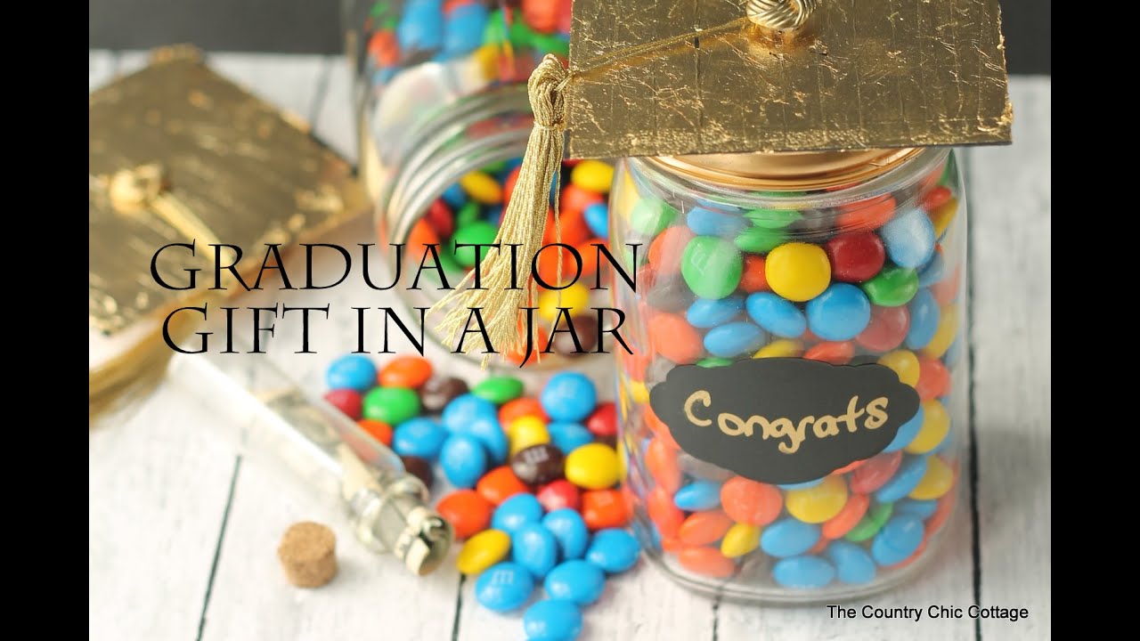 Graduation Gift in a Jar - YouTube