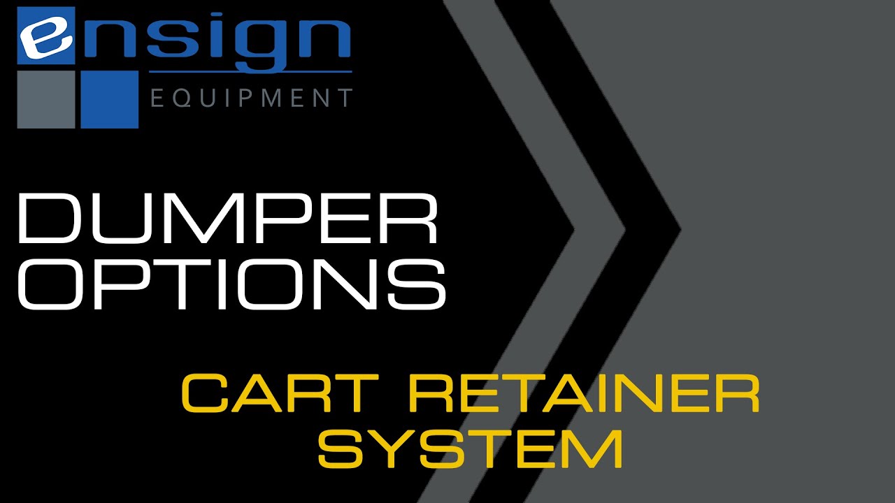 Equipment Options Cart Retainer System - YouTube